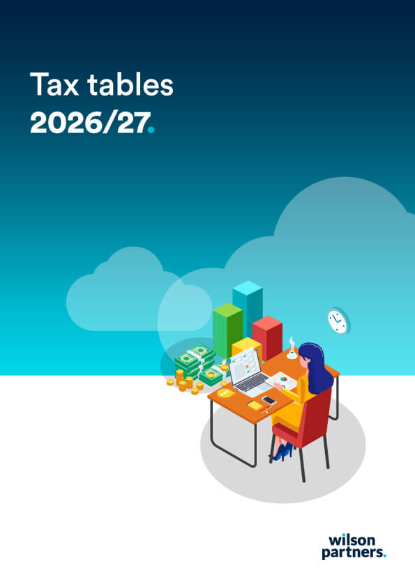 Tax tables 2026/27 - Wilson Partners